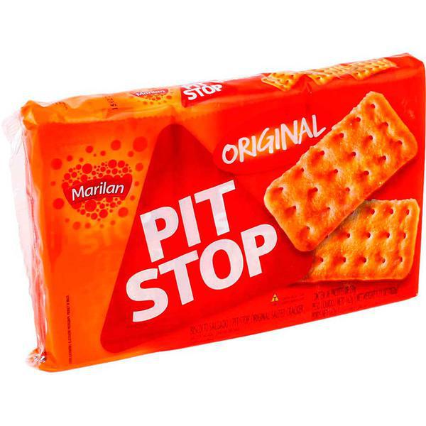 Biscoito Salgado Tradicional Pit Stop Marilan 162g | Tenda Atacado