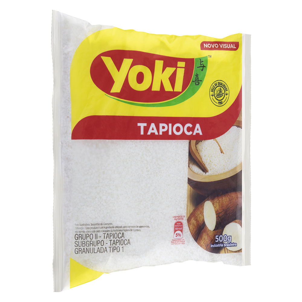 Tapioca Tipo 1 Yoki Pacote 500g | Tenda Atacado