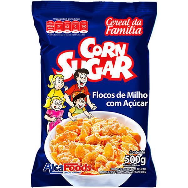 Cereal Corn Sugar Alcafoods 500g | Tenda Atacado