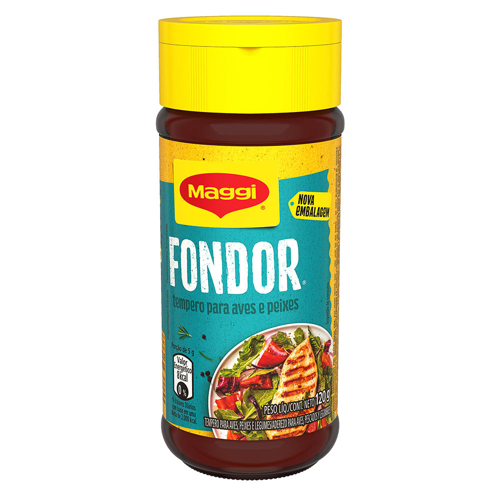 Tempero Fondor Maggi Aves, Peixes, Legumes e Saladas Vidro 120g | Tenda ...