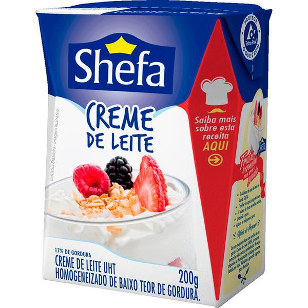 Creme de Leite Shefa 200g | Tenda Atacado