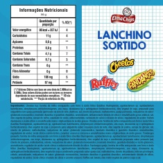 Kit Salgadinho Elma Chips Lanchinho Sortido 98g 5 Unidades | Tenda Atacado