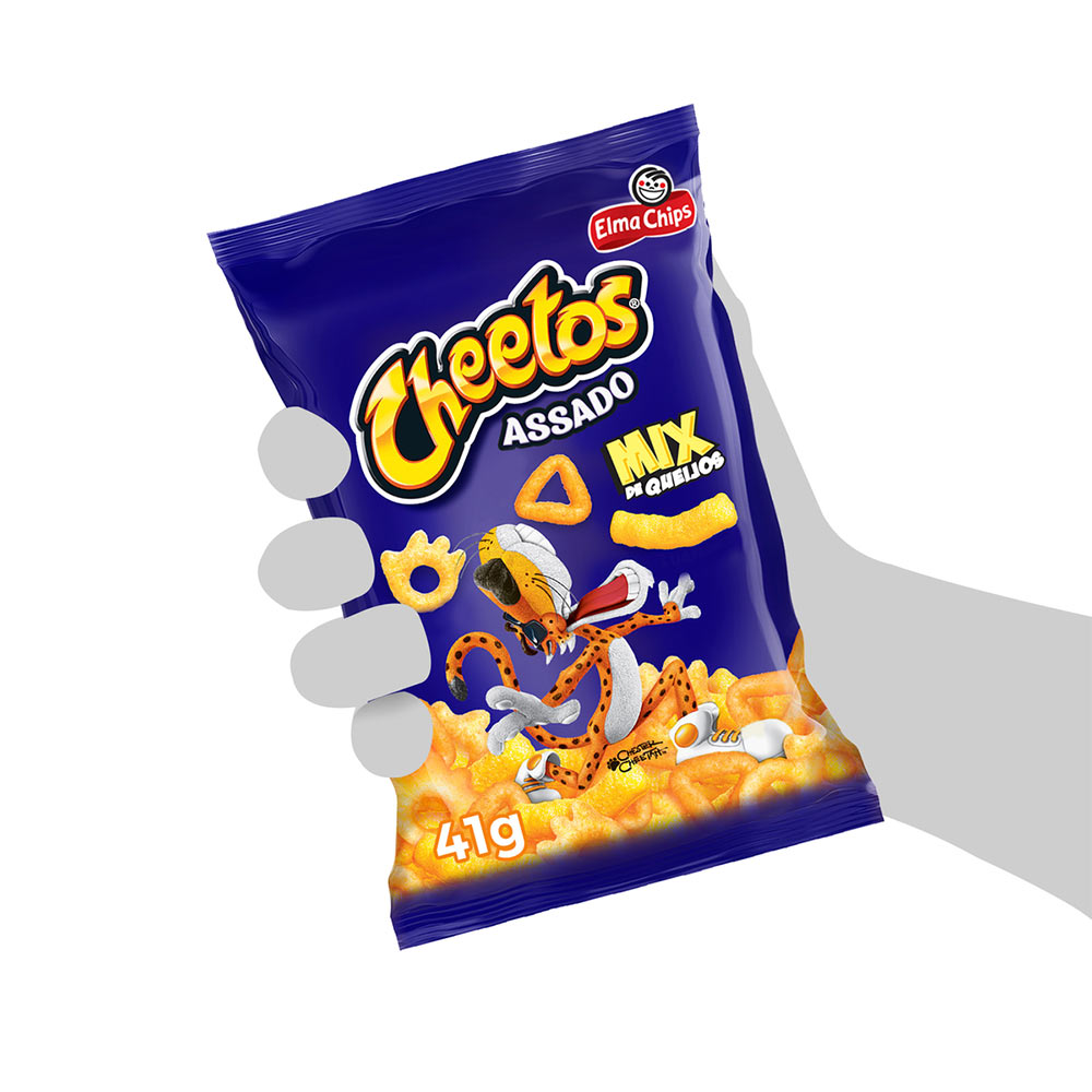 Salgadinho de Milho Mix de Queijos Cheetos 41g | Tenda Atacado