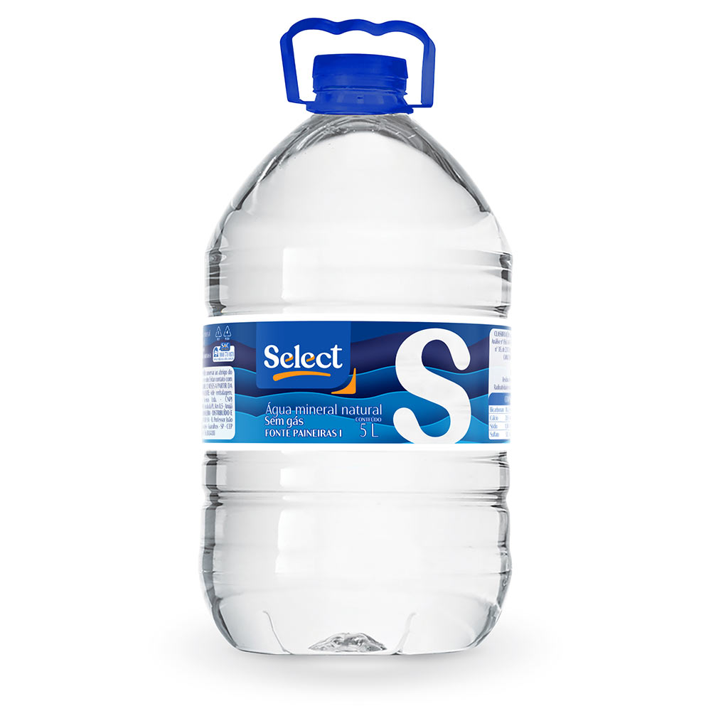 Água Mineral Select 5L | Tenda Atacado
