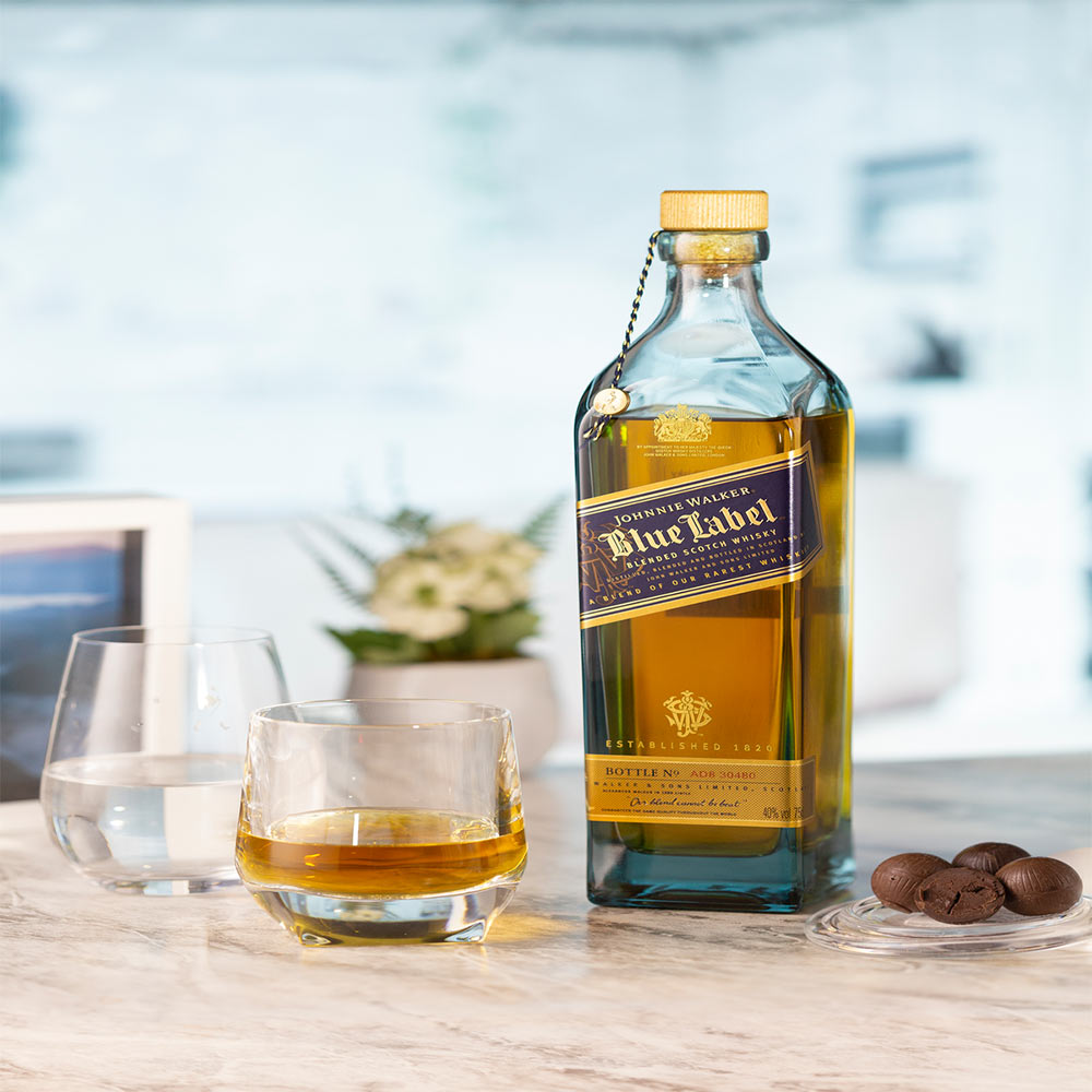 Whisky Escocês Blended Blue Label Johnnie Walker 750ml | Tenda Atacado
